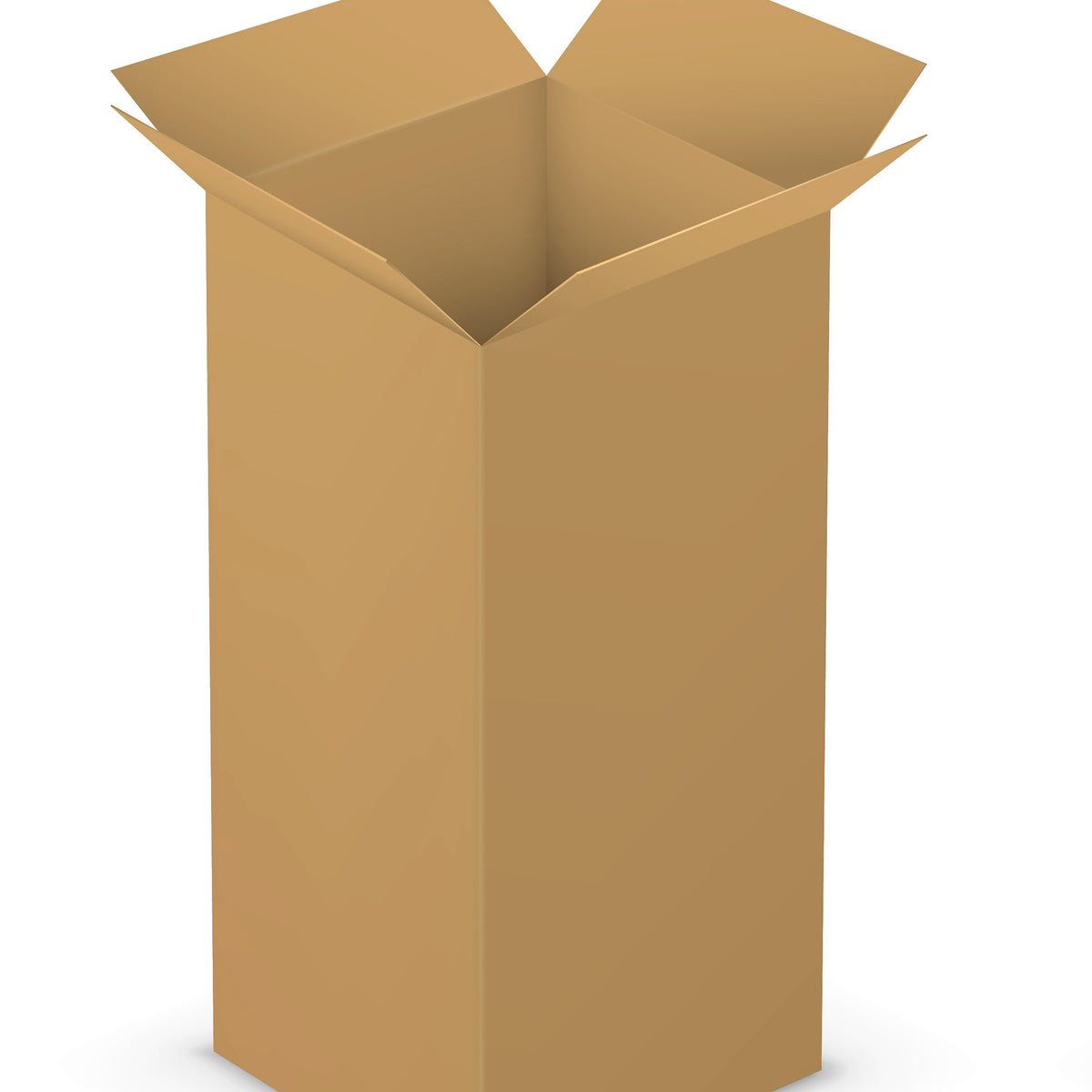 12x12x24 Brown Kraft Corrugated Packaging & Shipping Box – Boxes 4 U